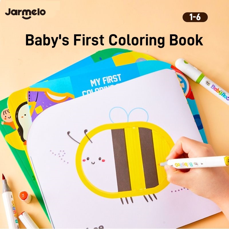 Jar Melo Drawing Coloring Book For Kids My first Coloring Book Children ...
