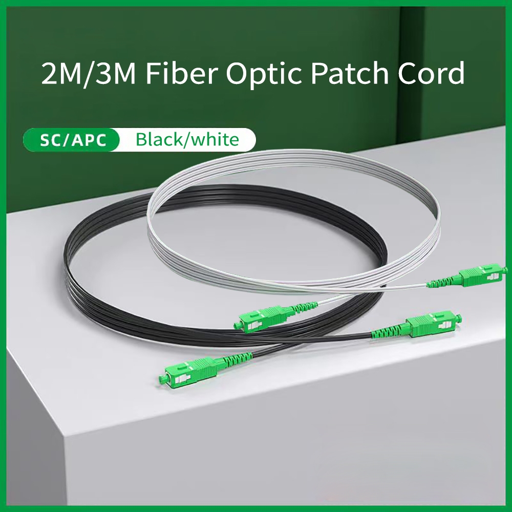 2M/3M FTTH Indoor Fibre Optica Drop Cable Single Mode SC/APC-SC/APC ...