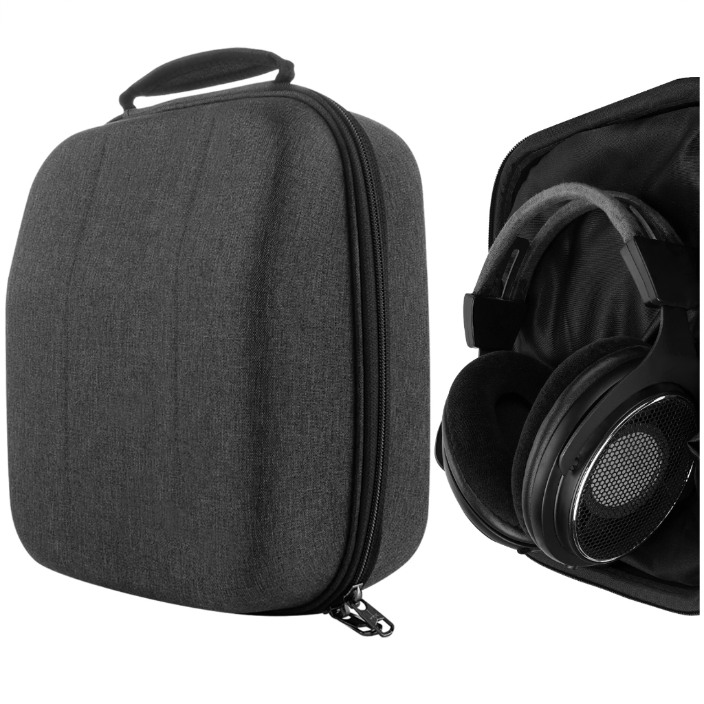 Geekria Headphone Case for HiFiMAN HE1000 V2, SHURE Headsets Protective ...