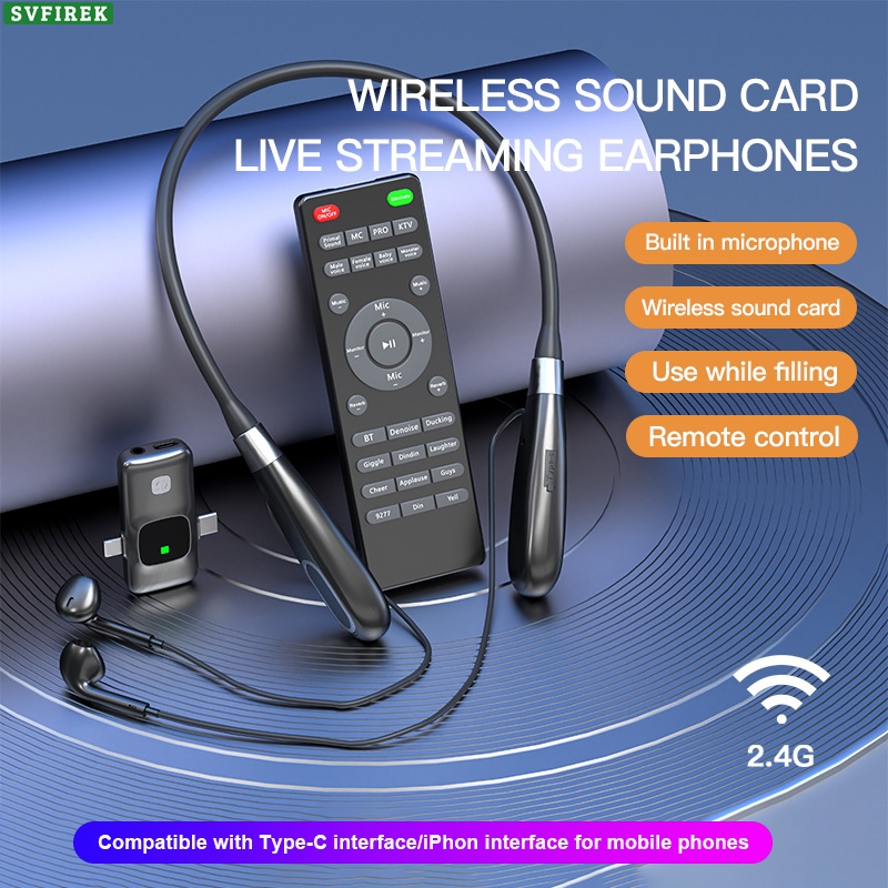 Wireless Live Streaming Earphone Bluetooth Earphones Live Broadcast ...