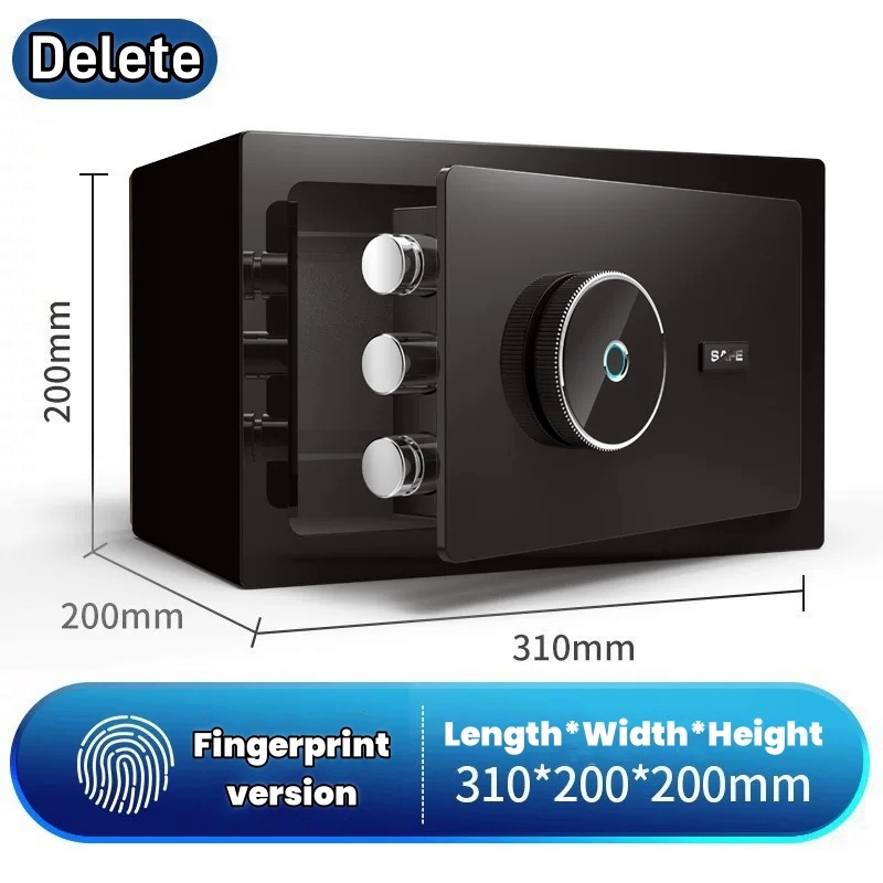 The Latest Anti-Theft Mini Safe, All-Steel Anti-Theft Alarm, Fireproof ...