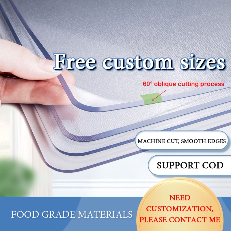 Plastic Transparent table cover Clear table cloth waterproof pvc Table ...
