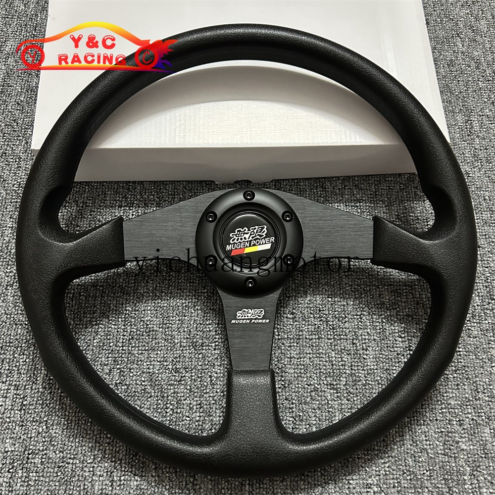 14 Inch 345mm Unlimited Mugen Steering Wheel PU Model General Car ...