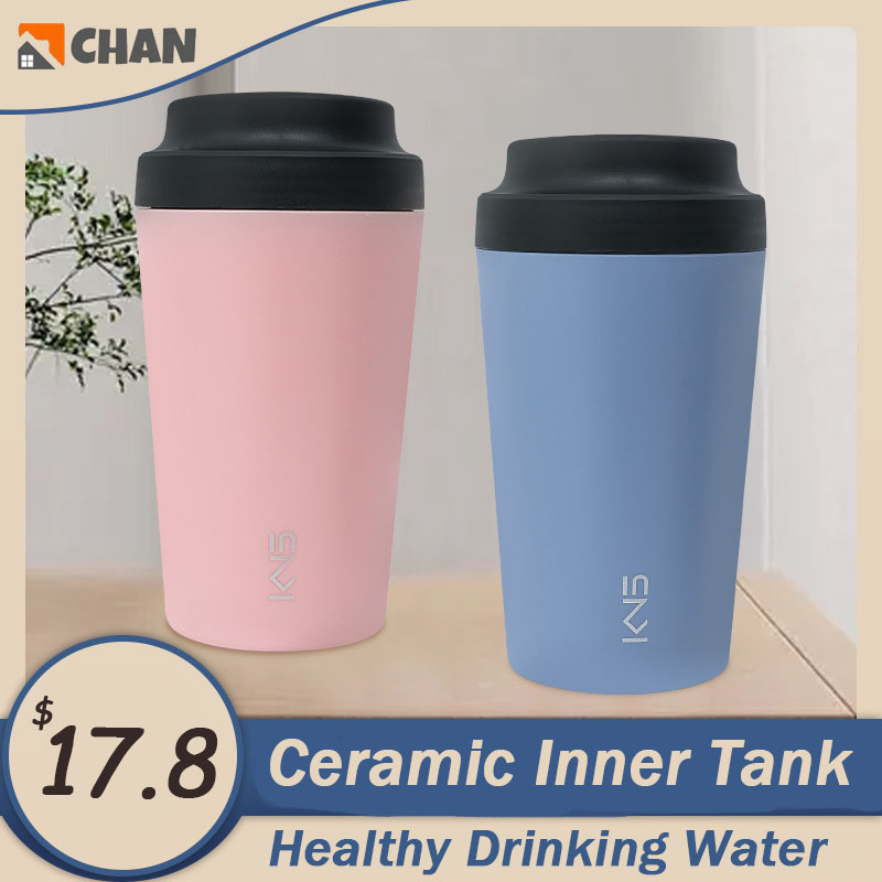 Ceramic Thermos Cup Ins Style Vacuum Coffee Mug Insulated Thermal Mug ...