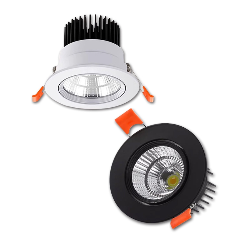 New LED Downlights Angle Adjustable COB Ceiling Lamp Spot Lights 3W 5W ...