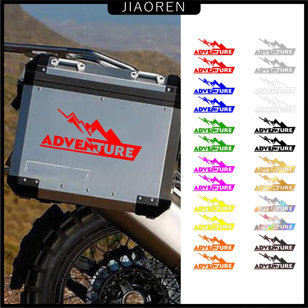 motorcycle luggage stickers waterproof honda ADV 160 adventure aluminum ...