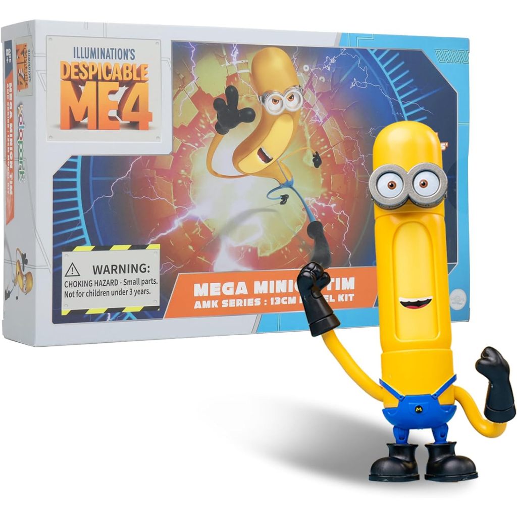 Minions Despicable Me 4 Toys, 5.1 Inch Mega Tim Action Figures ...