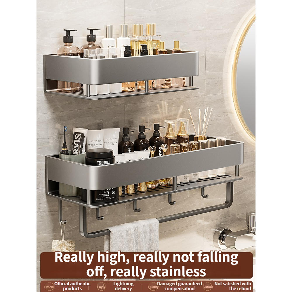 [SG Seller] YUN JIE YA Detachable Rack Holder Bathroom Shampoo Shelves ...