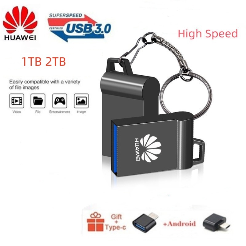 Huawei USB 3.0 Flash Drive 2TB Mini Pen Drive 4GB 1TB Reality Capacity ...