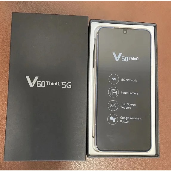 LG V60 ThinQ Cell Phone Brand New Full Set 12 Months Warranty | Shopee ...