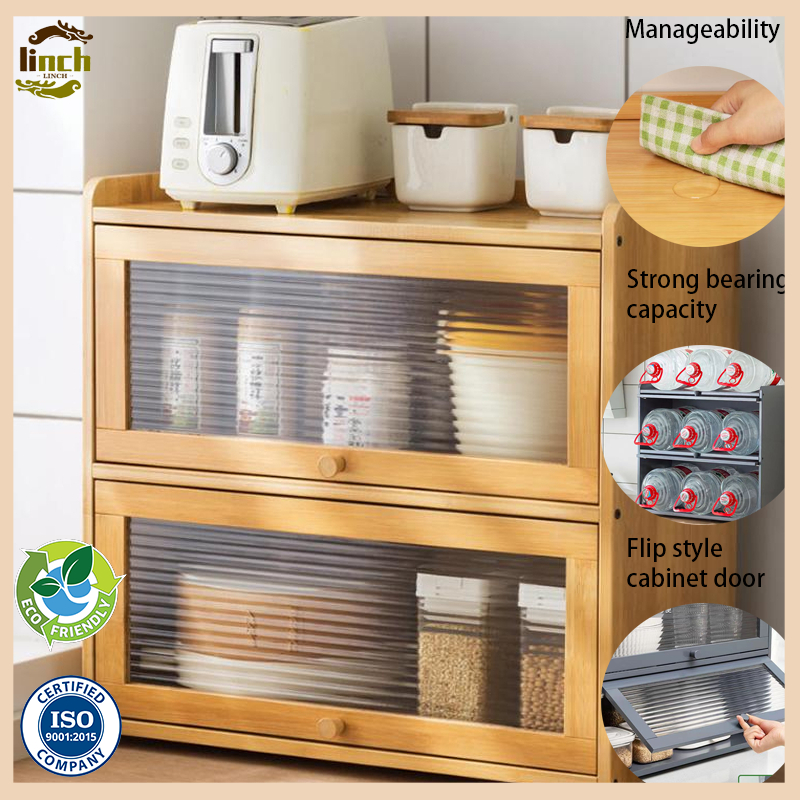 Enoughome Dining Side Cabinet Simple Kitchen Back Wall Household ...