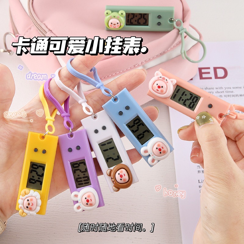 Mini Portable Electronic Clock Digital Time Display Clocks Student ...