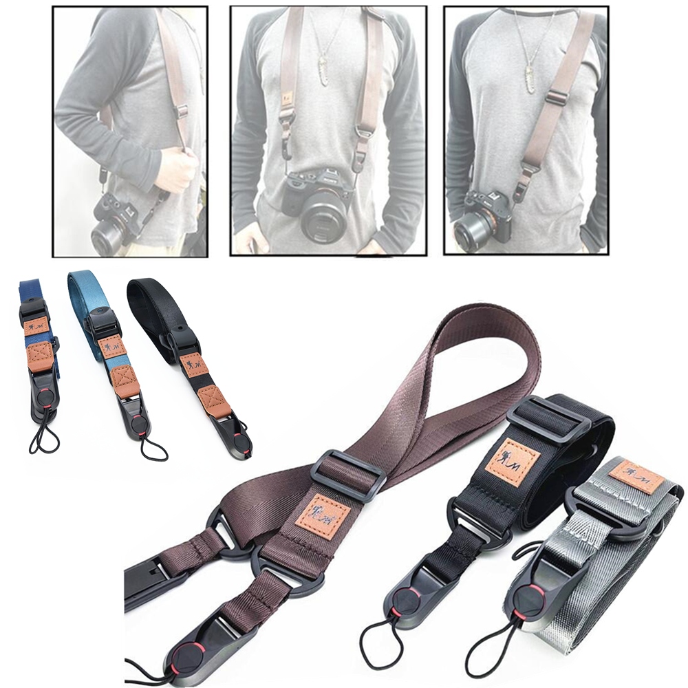 Quick Release Buckle Smooth Nylon Shoulder Neck Strap Camera Strap Peak ...