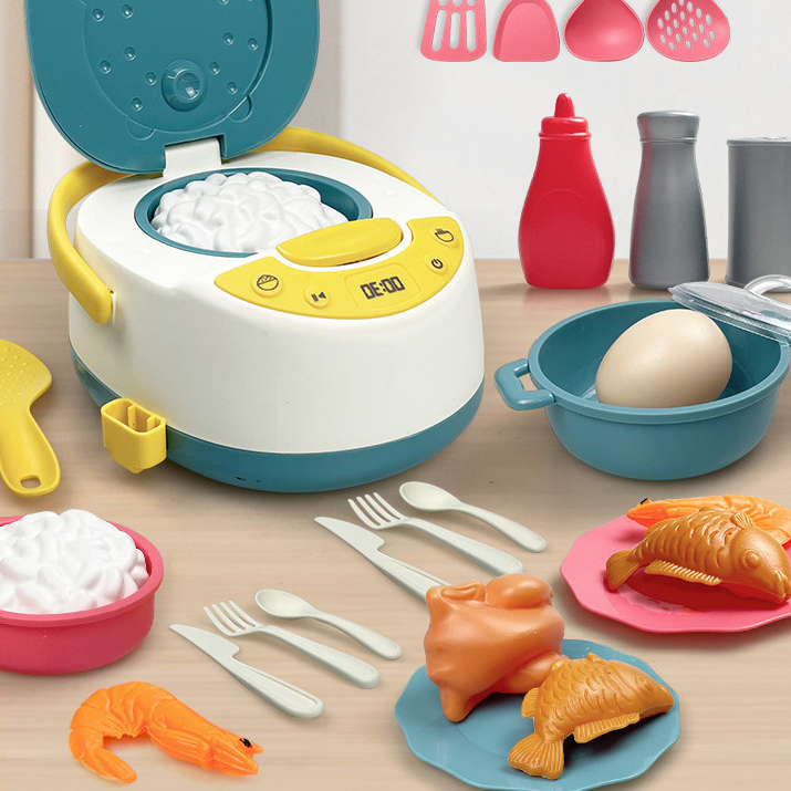 Baby House Playing Kids Kitchen Cooking Toy Children's Microwave Oven ...