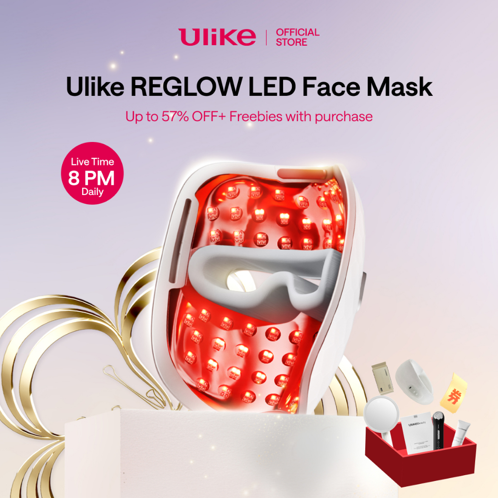 [LIVE] Ulike ReGlow LED Face Mask For Shopee Live link | Shopee Singapore