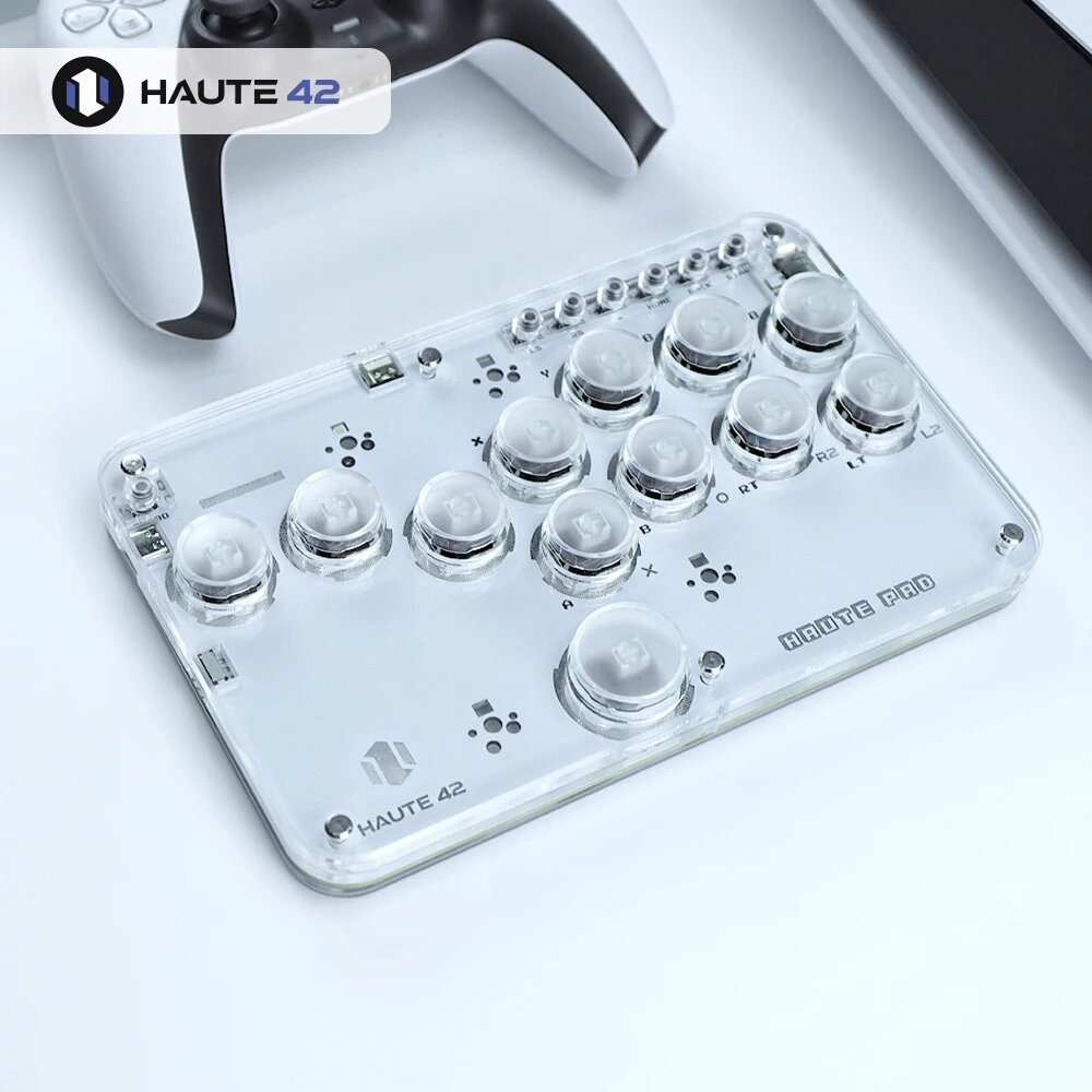 ⭐⭐⭐haute42 Arcade Joystick Hitbox Controller Street Fight Sticks For Pc