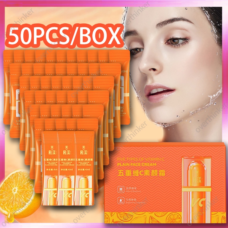 [Original 50Pcs/Box] Five fold Vitamin C Brightening Cream Face ...