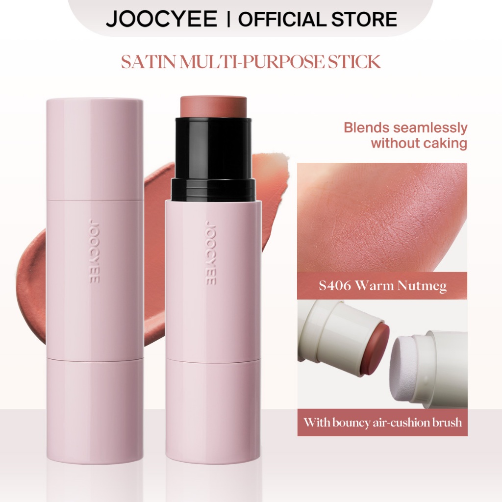 JOOCYEE SATIN MULTI-PURPOSE STICK Long-lasting Nourishing Natural Blush ...