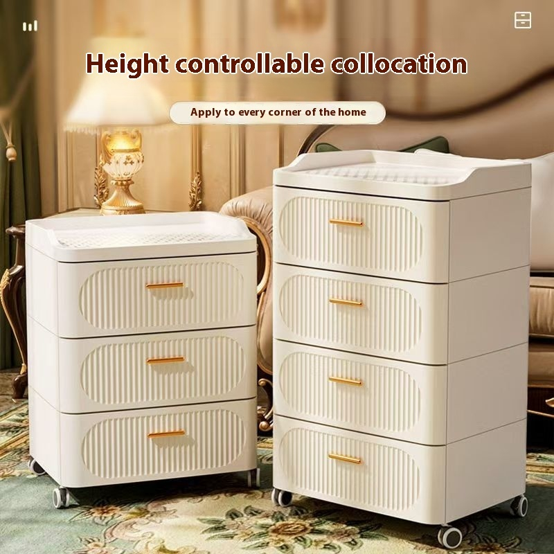 Multi-drawer Storage Cabinet Five-drawer Storage Cabinet Home Storage ...