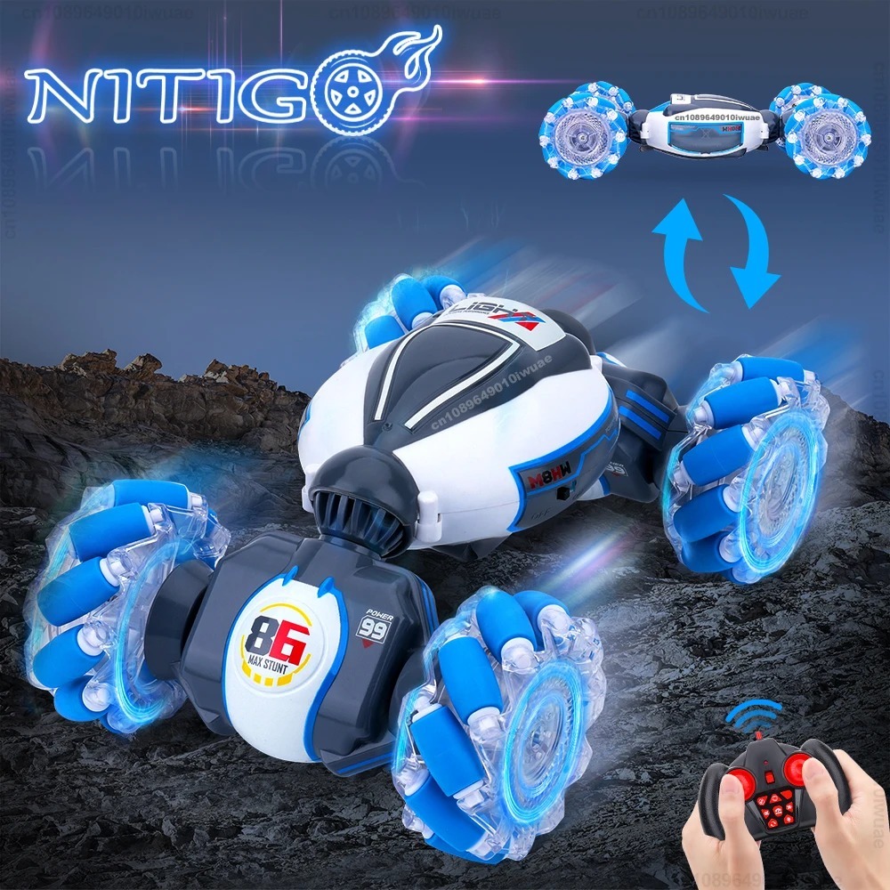 4WD RC Stunt Car 2.4G Radio Remote Control Drift Car 360 Degree ...