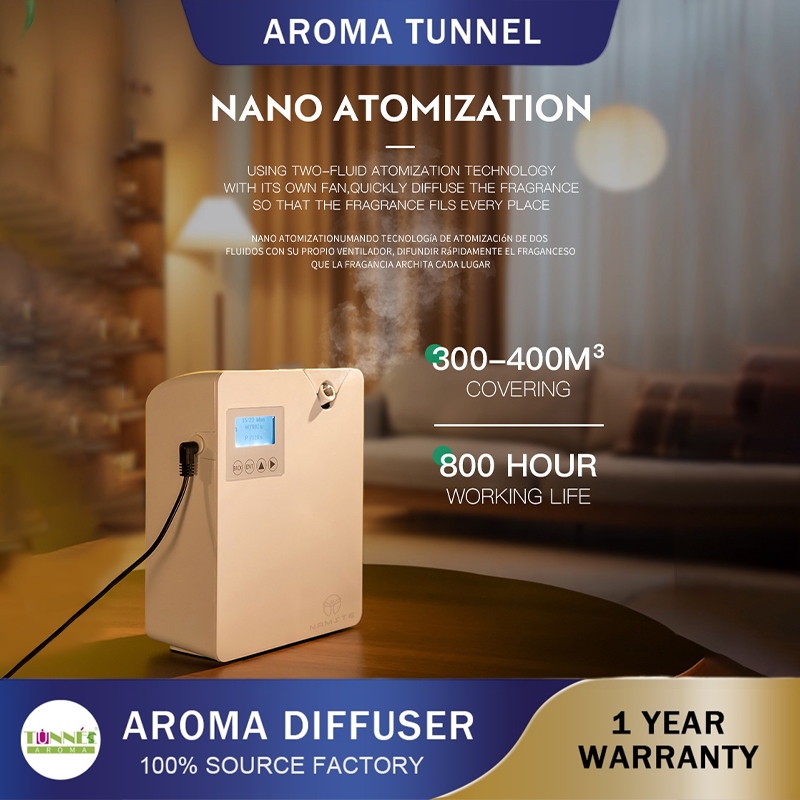 AROMA TUNNEL 300ML 1400Sqft WIFI Electric Aroma Diffuser Smart Timer ...