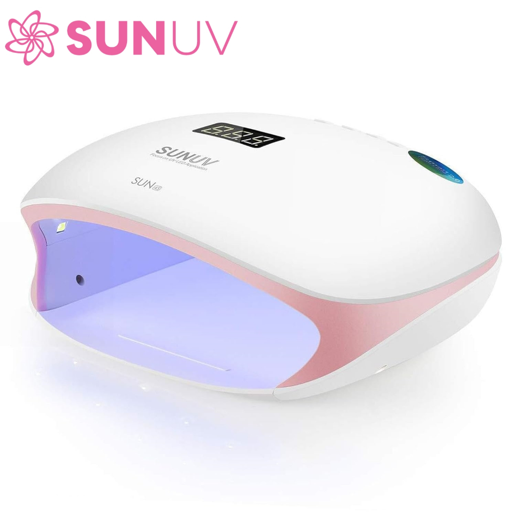 SUNUV Sun4S UV LED Nail Dryer for Gels Polish With Sensor and Removable ...