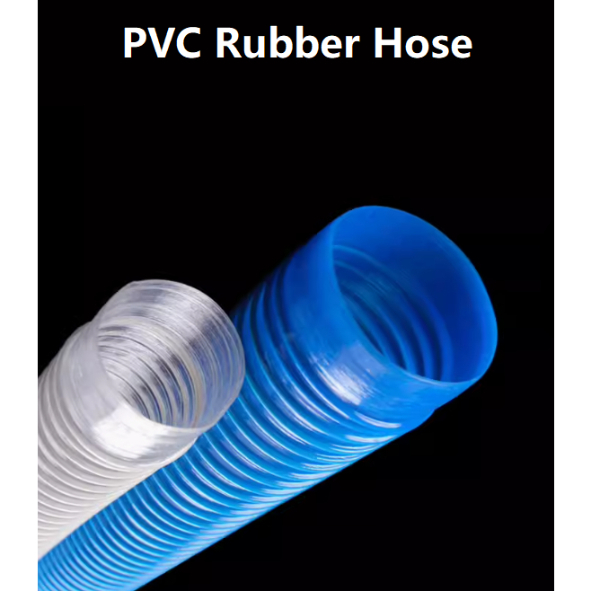 Blue Clear PVC Rubber Hose Silicone Tube ID 32MM ~100MM Dust Removal ...