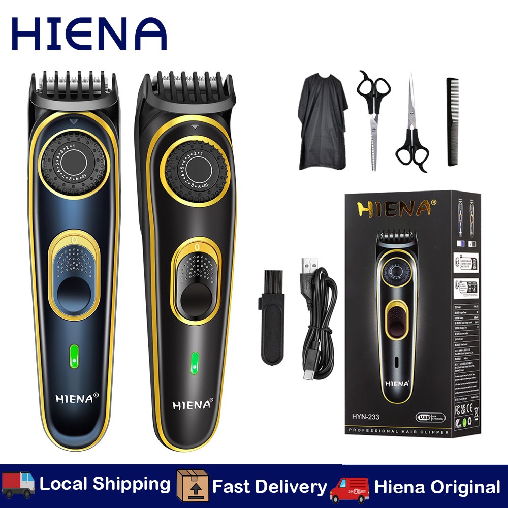 HIENA Adjustable Electric Facial Beard Hair Trimmer For Men Grooming ...
