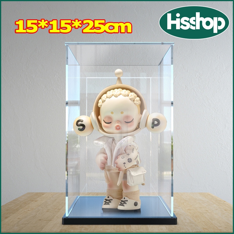 Model display box, Pop Mart SKULLPANDA OOTD figurine Model Box 15*15 ...