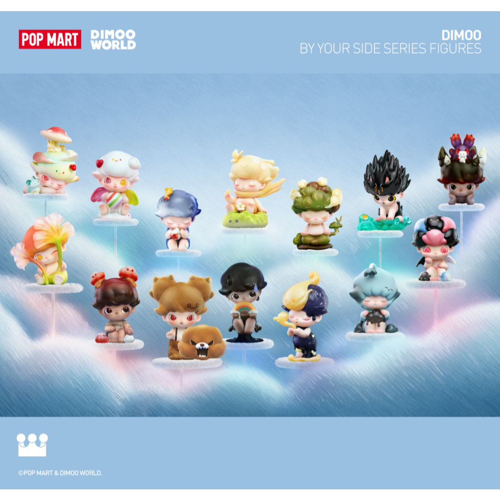 POPMART DIMOO by Your Side Series Digital Mystery Box | Shopee Singapore