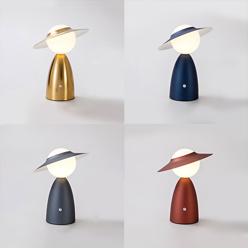 AIMI Metal Table Lamp LED Table Lamp With Touch Sensor 3 Colors ...