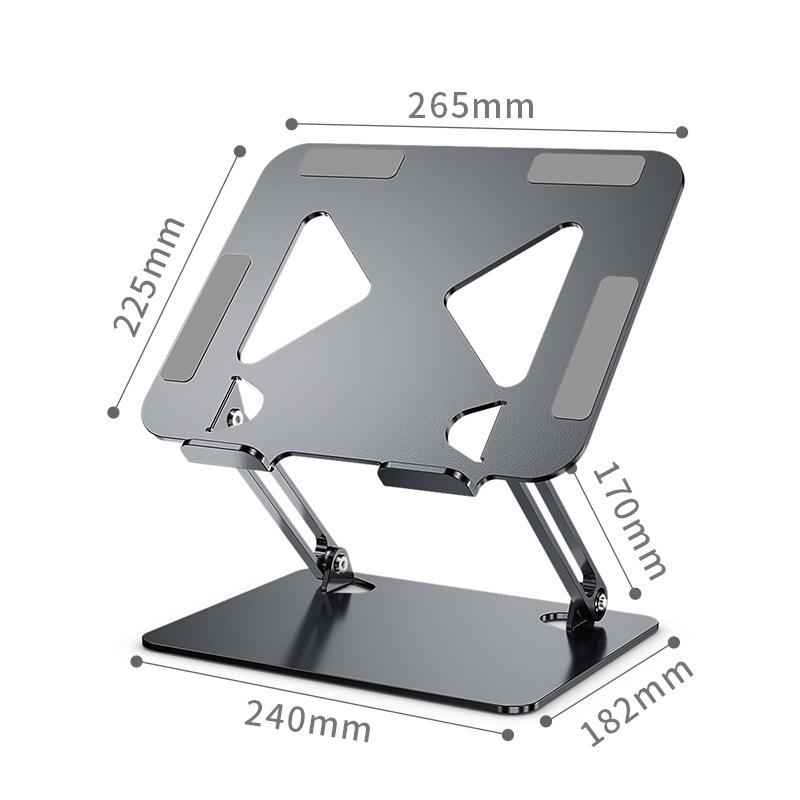 [SG] 360°Rotating Aluminum Laptop Stand Tablet Stand Metal Desk ...