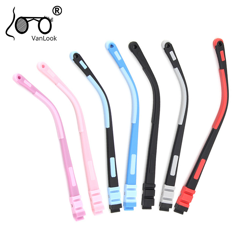 Kids Silica Gel Glasses Temples Rubber Spec Arms Silicone Temple for ...
