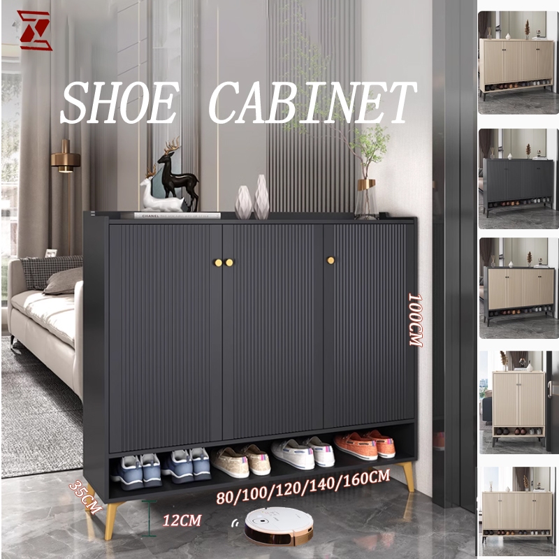 JR Shoe Cabinet Shoe Rack Cabinet Living Room Removable Laminate Rack ...