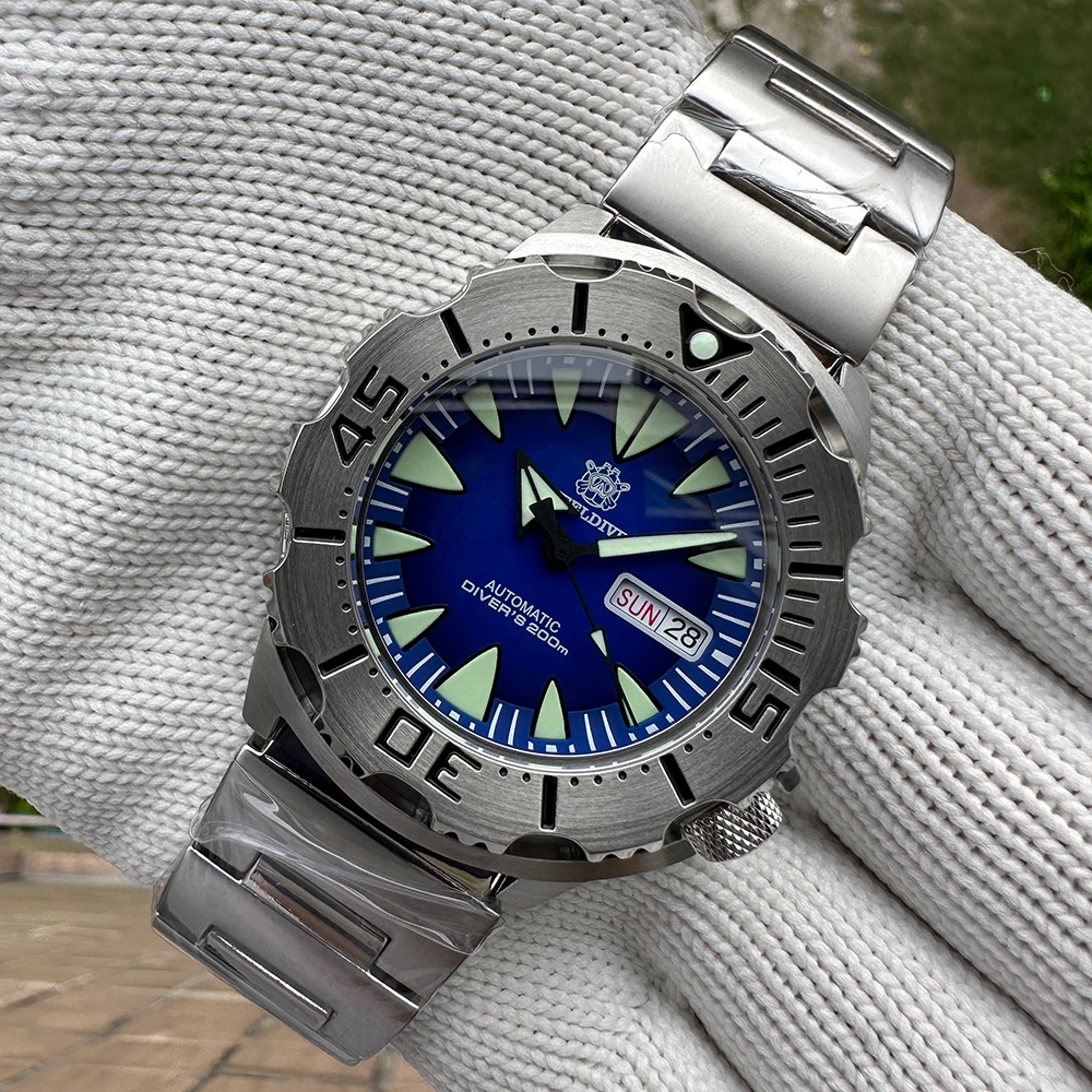 Steeldive SD1984 Little Monster Men's Automatic Mechanical Watch NH36 ...
