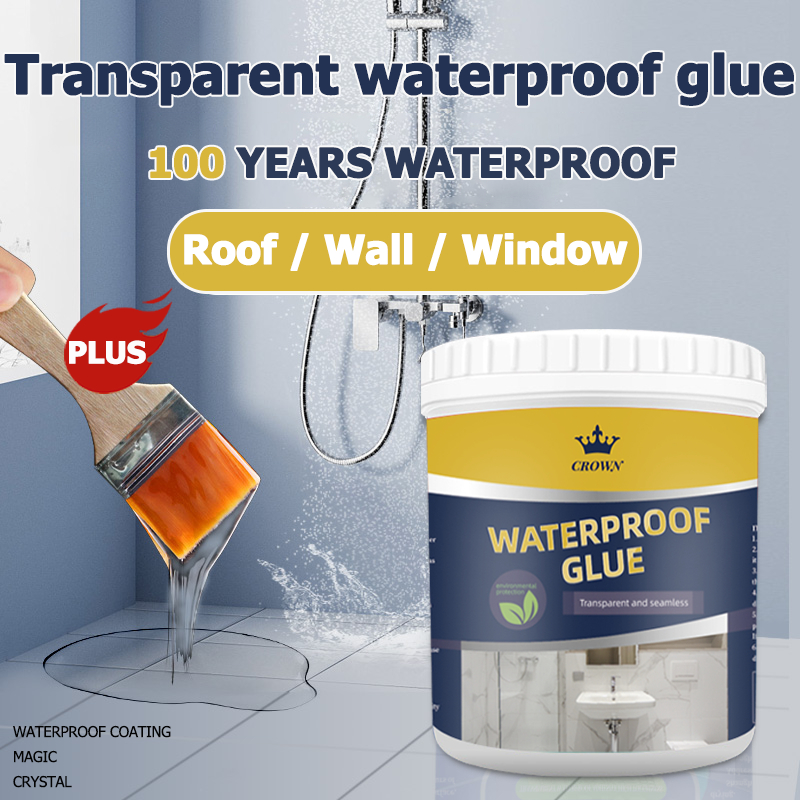 300g/500g Transparent Waterproof Glue Sealant Waterproof Paint Epoxy ...