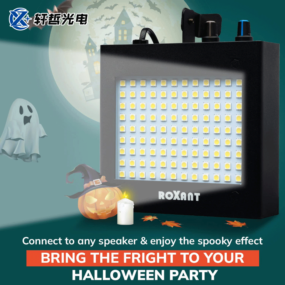 Led Stage Light 108 Par Strobe Light Mini Sound Controlled Explosion ...