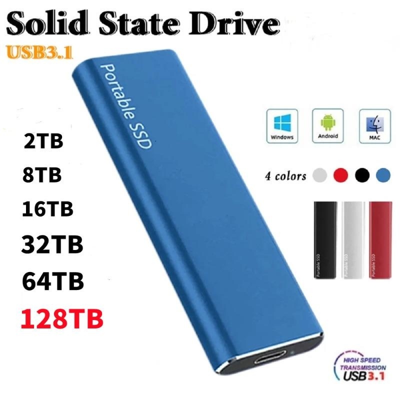 Original Portable External Hard Drive 2TB 8TB 16GB 32TB 64TB 128TB ...
