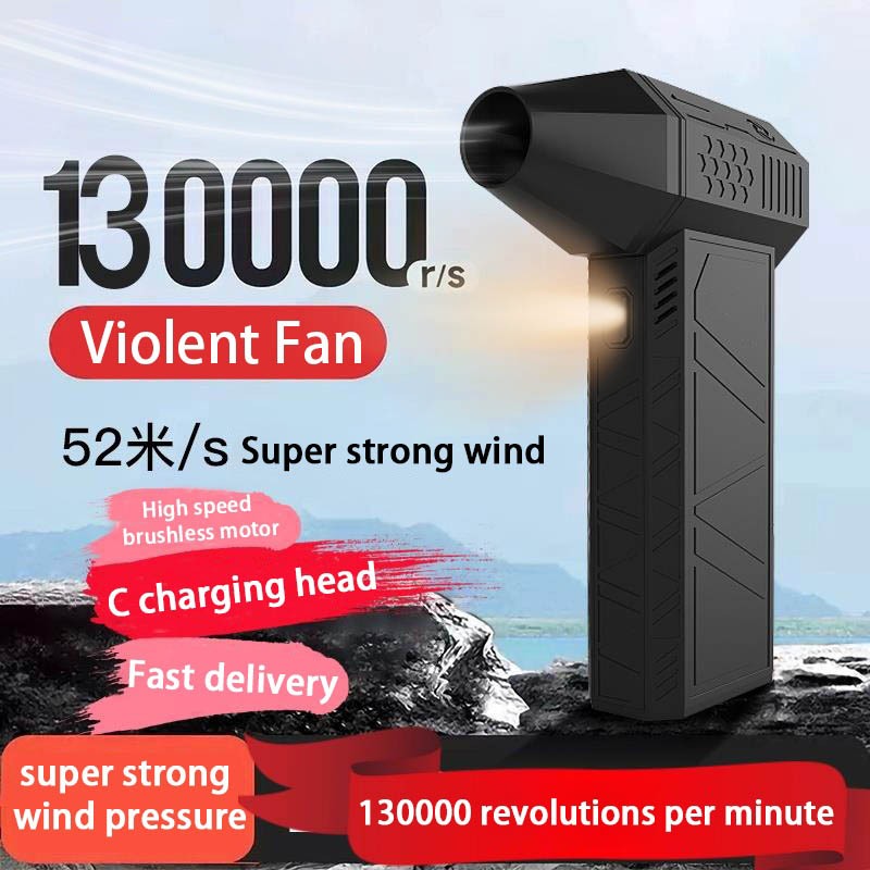 【Fast Shipping】Violent Fan Portable Air Dust Collector 130000 RPM ...