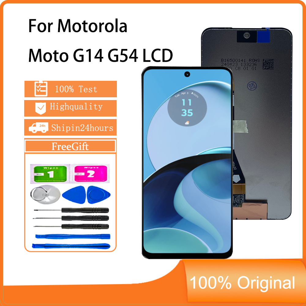 For Motorola Moto G54 G55 G14 LCD Display Touch Screen Replacement ...