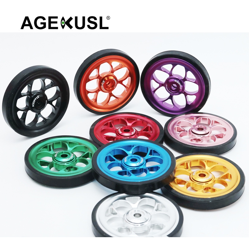ACEOFFIX Bike Easywheel 70mm CNC Ezywheel Rollers Aluminum Alloy For ...