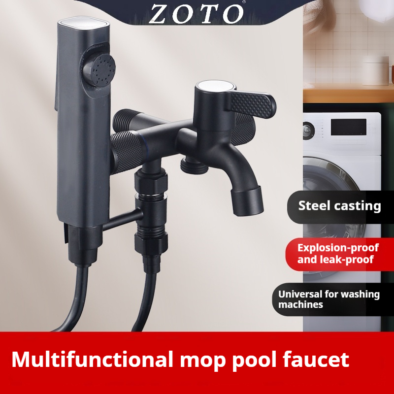 [Factory Ready Stock] Black Stainless Steel One-In Three-Out Multi ...