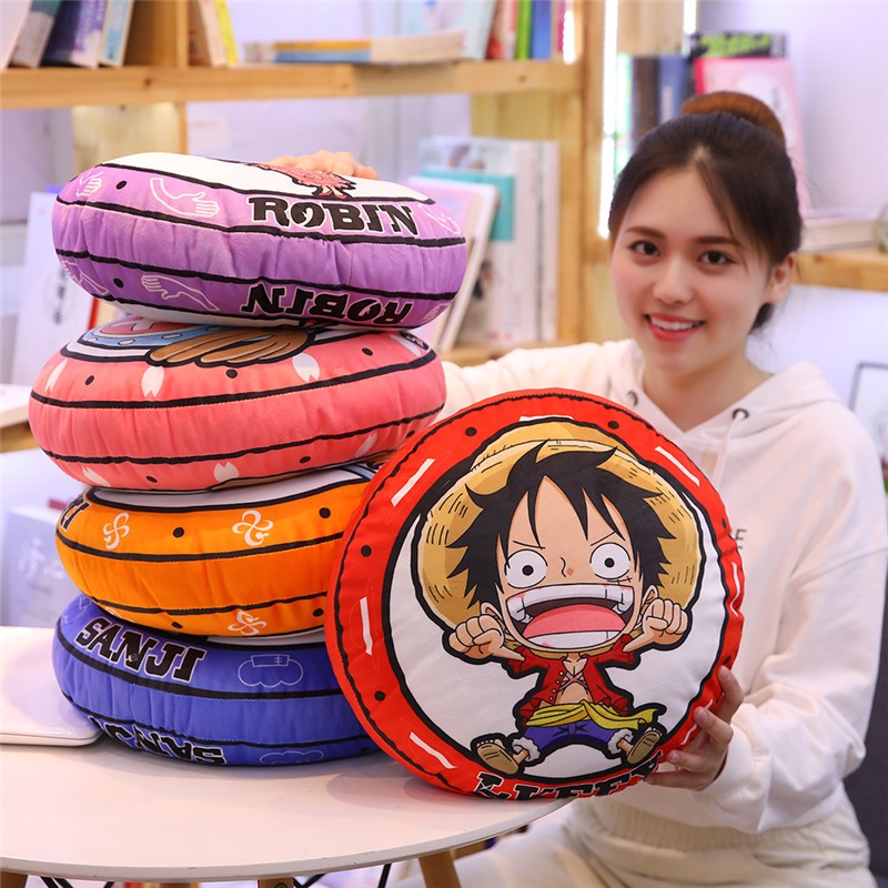 Anime One Piece Pillow Double-Sided Printed Character Nap Cushion ...