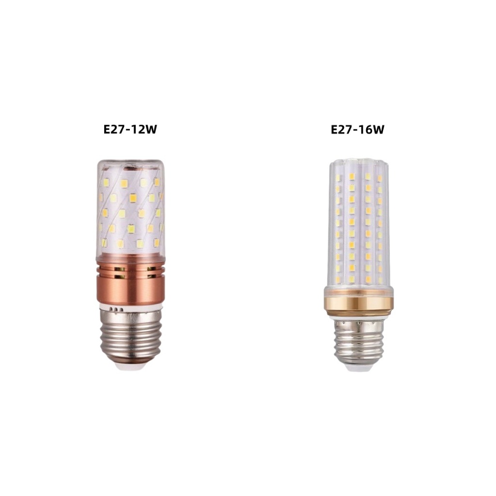 E27 LED tri color corn light bulb E27 tri color light energy-saving ...