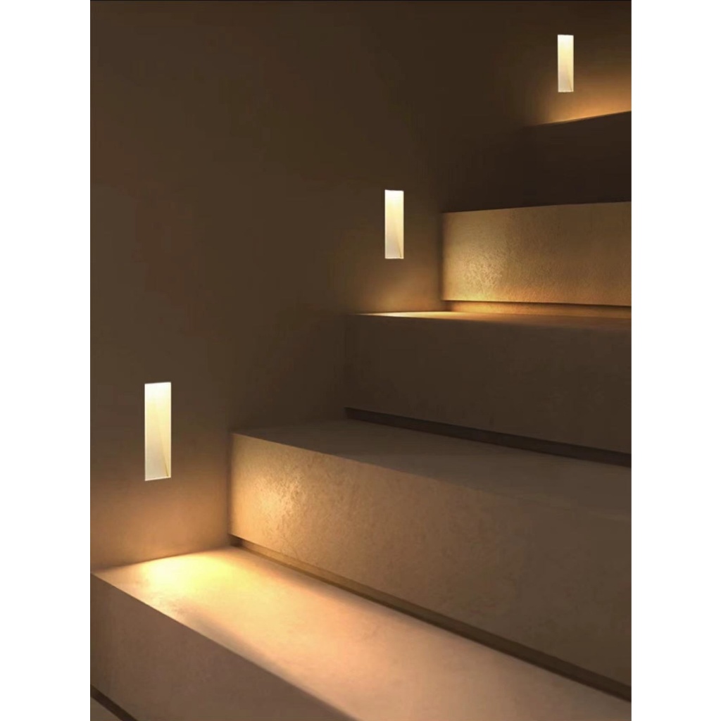 Staircase foot light embedded waterproof foot light LED human body ...