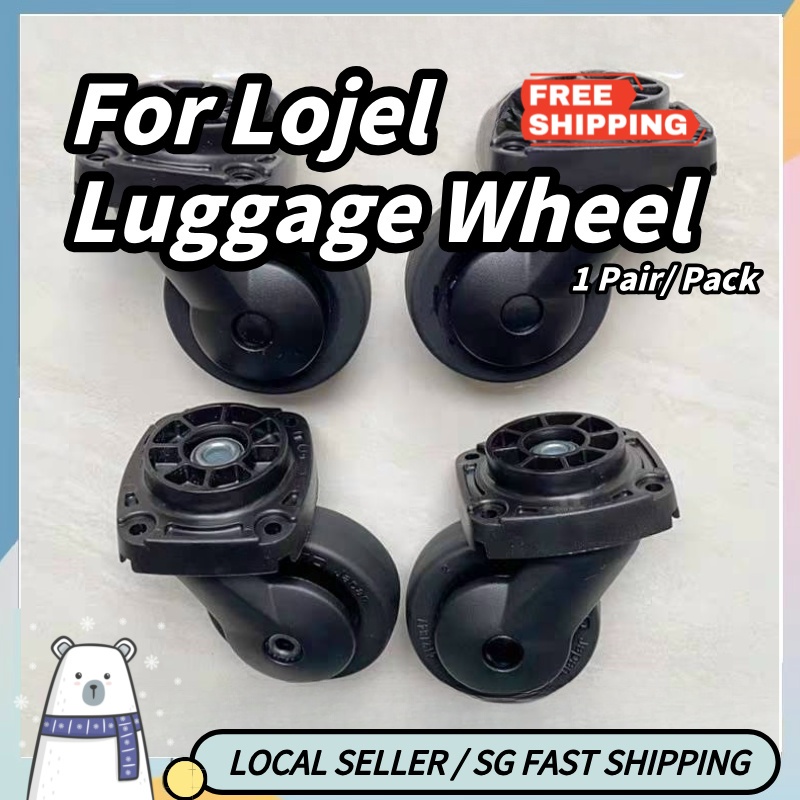 SG Stock 1 Pair LoJel Original Universal Wheel Replacement Luggage ...