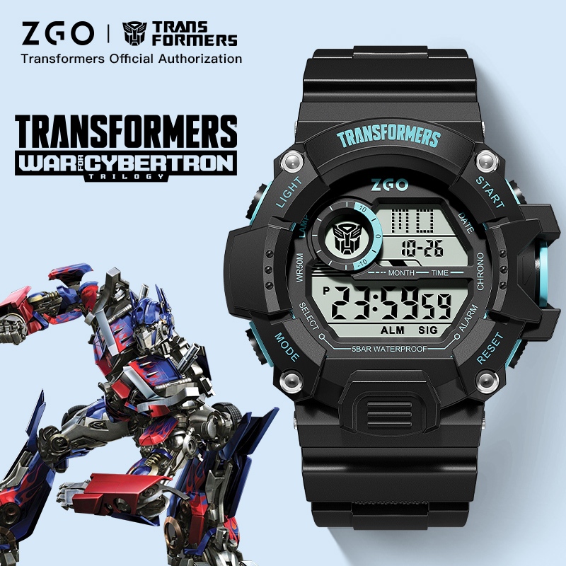 ZGO Transformers Kids Watch Boys' Mechanical Electronic Watch Sports ...