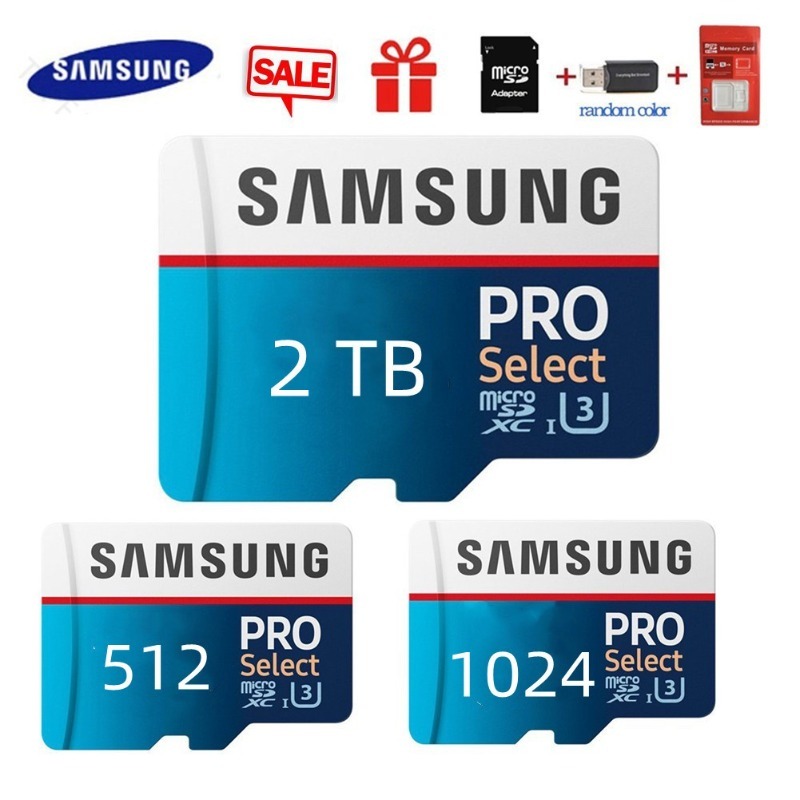 Samsung Micro SD Memory Card 2TB/1024GB/512GB Class10 Mini SD Card ...