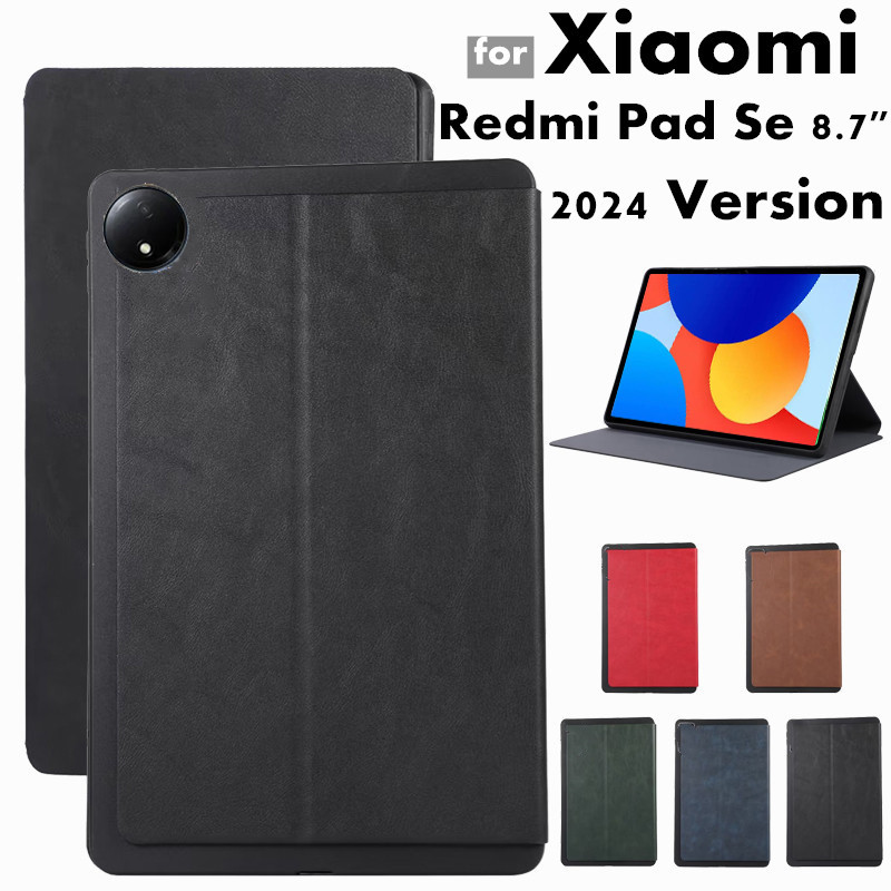 for Xiaomi Redmi Pad Se 8.7 Inch 2024 Tablet Cover PU Leather Flip Case ...