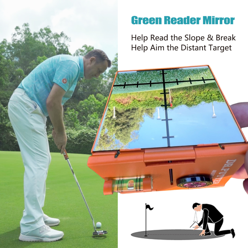 Dr.Putter Golf Green Reader Mirror Air Level Putter Sight Putting ...
